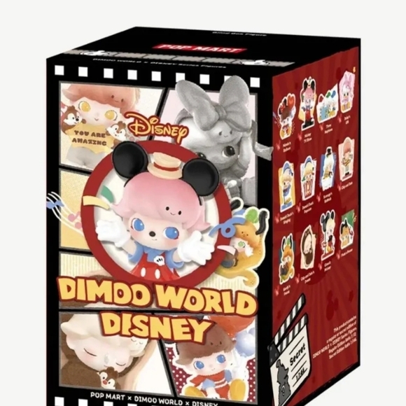 Disney | Toys | Pop Mart Dimoo World Disney Series Figures Chip And ...